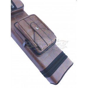 Champion Instroke leatherette pool Cue Cases 4x6 Holds 4 butts and 6 ...