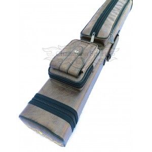 Champion Instroke leatherette pool Cue Cases 4x6 Holds 4 butts and 6 ...