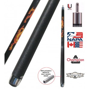 Black Friday Deal! Champion Dragon Pool Cue Stick with Predator Uniloc ...
