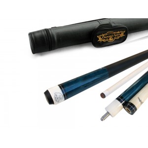 ST-14 Turquoise Maple Billiard Pool Cue with Joint protectors (Painted ...